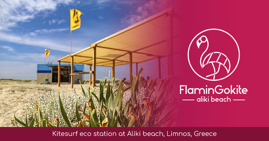 Aliki beach in Limnos island, Greece | FlaminGokite